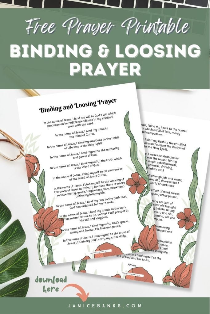 Free Prayer Printable: Miracle Prayer - Janice Banks