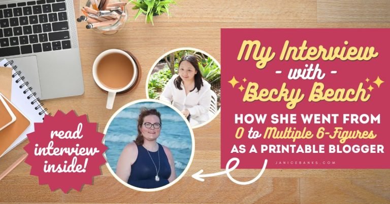 How Becky Beach Went From 0 to Multiple 6-figures as a Printable ...